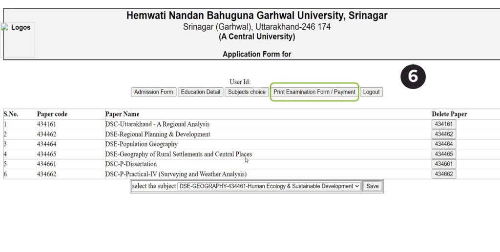 How you can fill HNBGU Examination form by yourself - Hnbgu learn